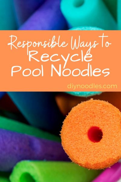 How to Recycle Foam Pool Noodles | DIY Noodles