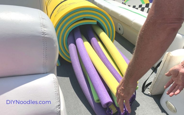 How to Make a Pool Noodle Safety Rope | DIY Noodles